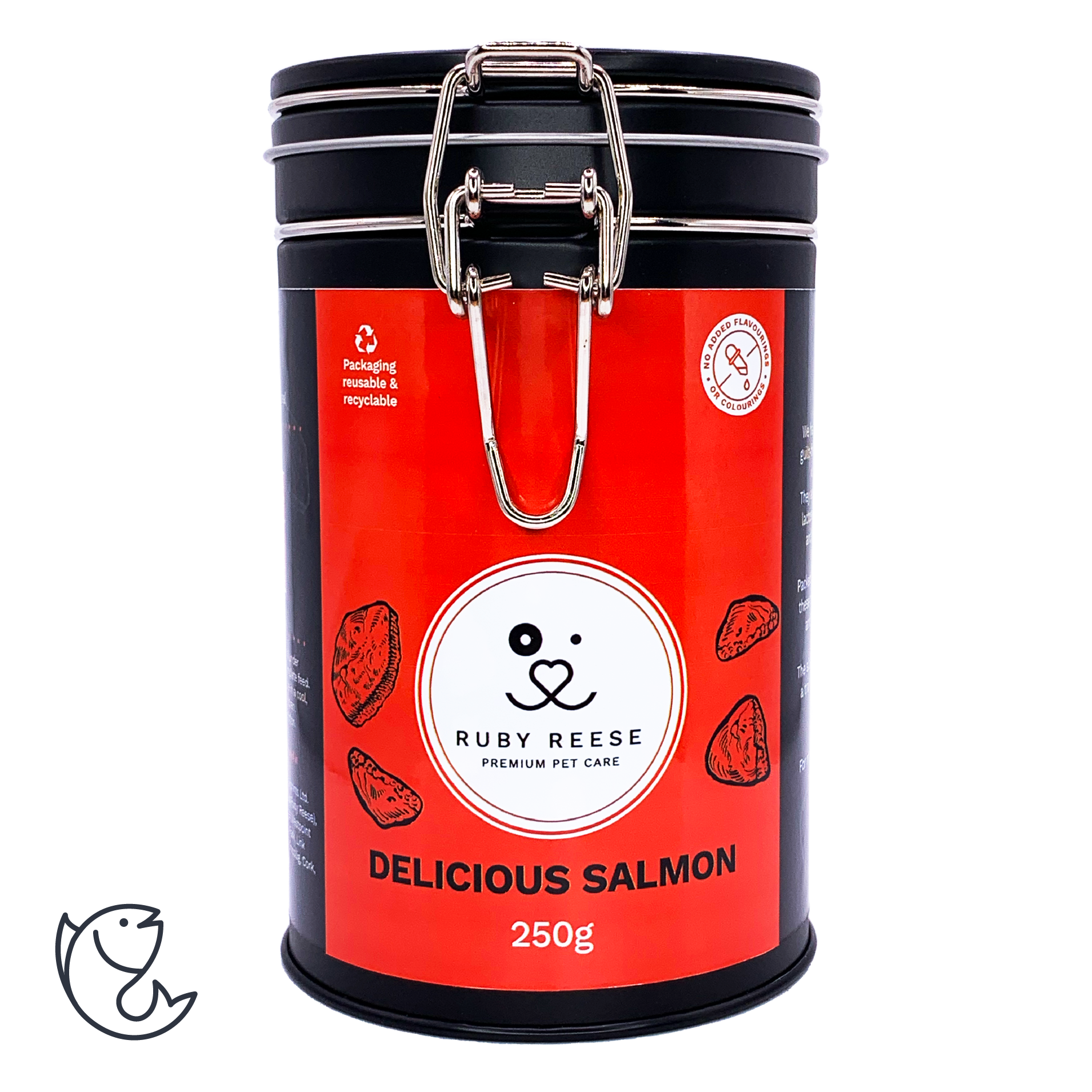 Ruby Reese - Delicious Salmon - 100% fish treats for dogs